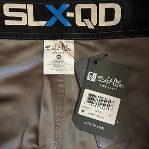Salt Life | Swim | Salt Life Mens 36 Drawstring Slxqd Aqua Trunks Gray ...